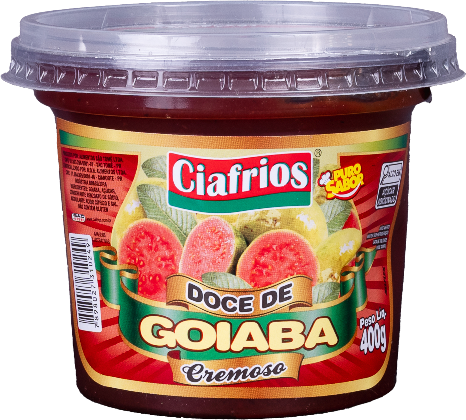Doce de goiaba cremoso - Ciafrios